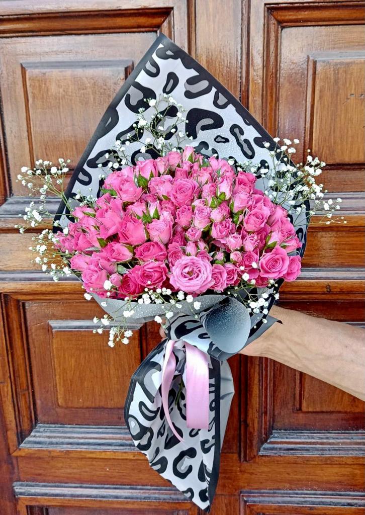 Rosas Sprite Fucxias - Díselo con Flores